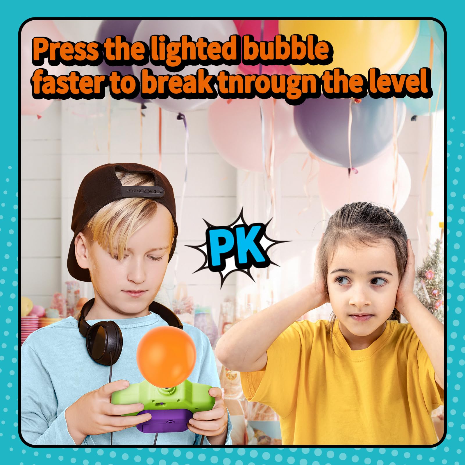 Mua Boom of Balloons Pop Games - 2024 Upgraded Pop Fidget Push Game ...