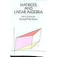 Matrices and Linear Algebra (Dover Books on Mathematics): Schneider ...
