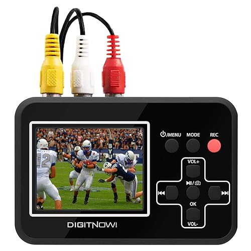 DIGITNOW Video To Digital Converter,Vhs To Digital Converter To Capture ...