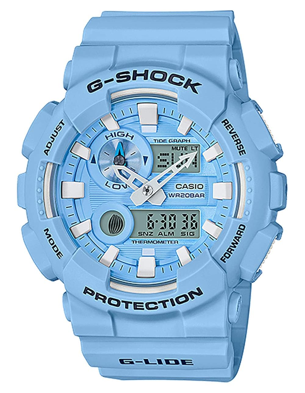 Buy Men's Casio G-Shock Surf Tide Watch GAX100CSA-2A Online at Low ...