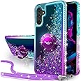 Amazon.com: Silverback for Samsung Galaxy S25 Case with Ring, Women Girls Bling Holographic ...
