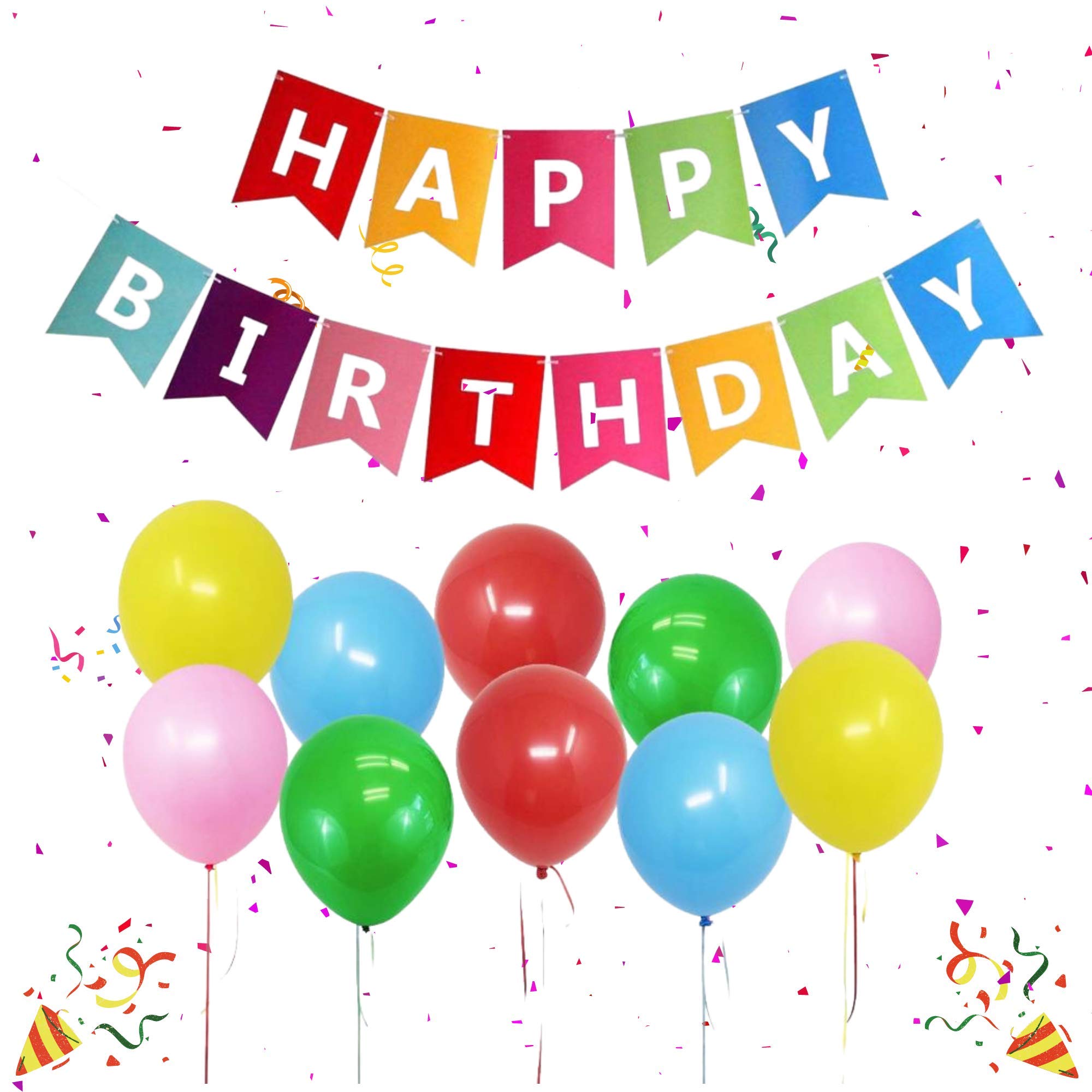 Buy Happy Birthday Banners Happy Birthday Bunting Banner Birthday ...