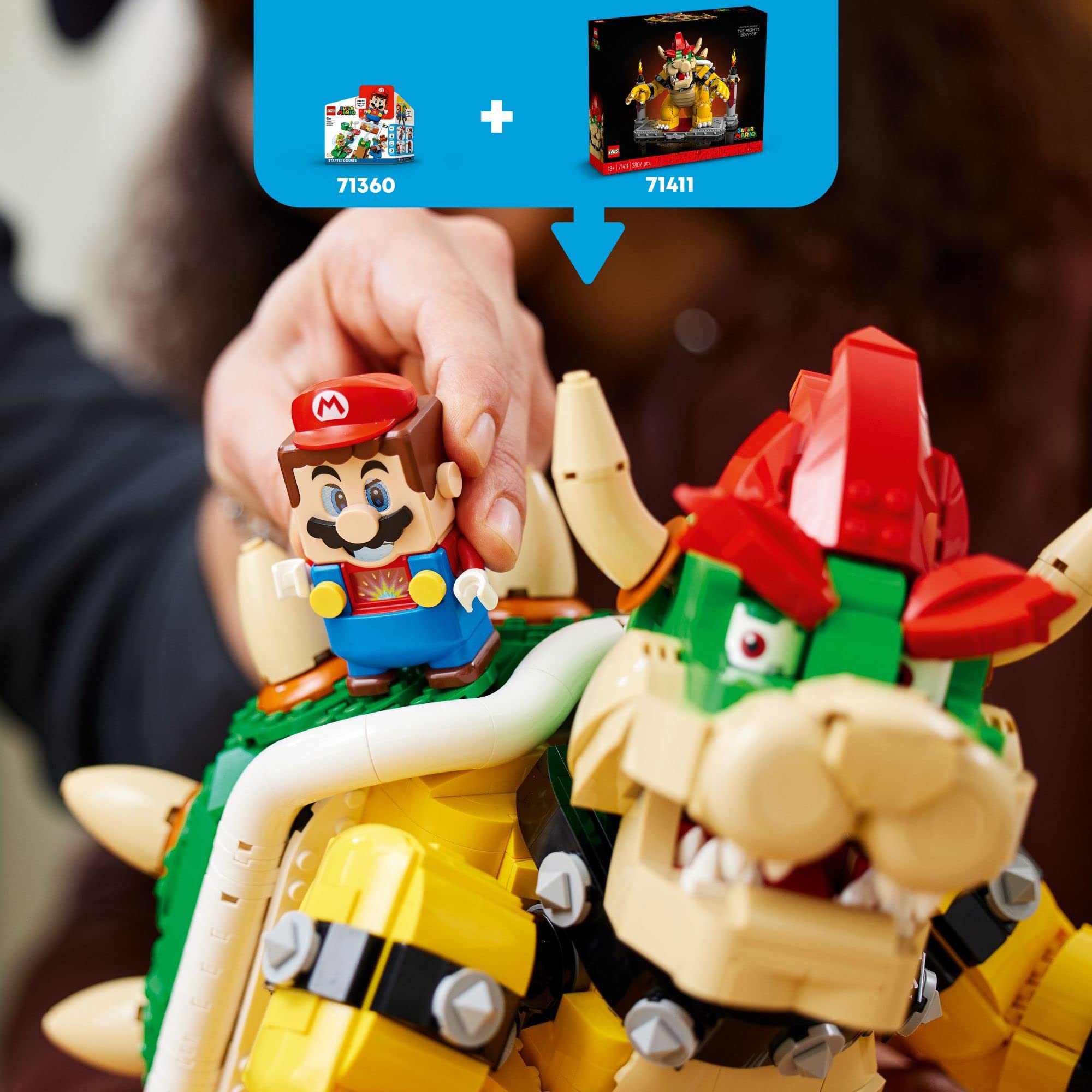 Mua LEGO Super Mario The Mighty Bowser, 3D Build and Display Kit ...
