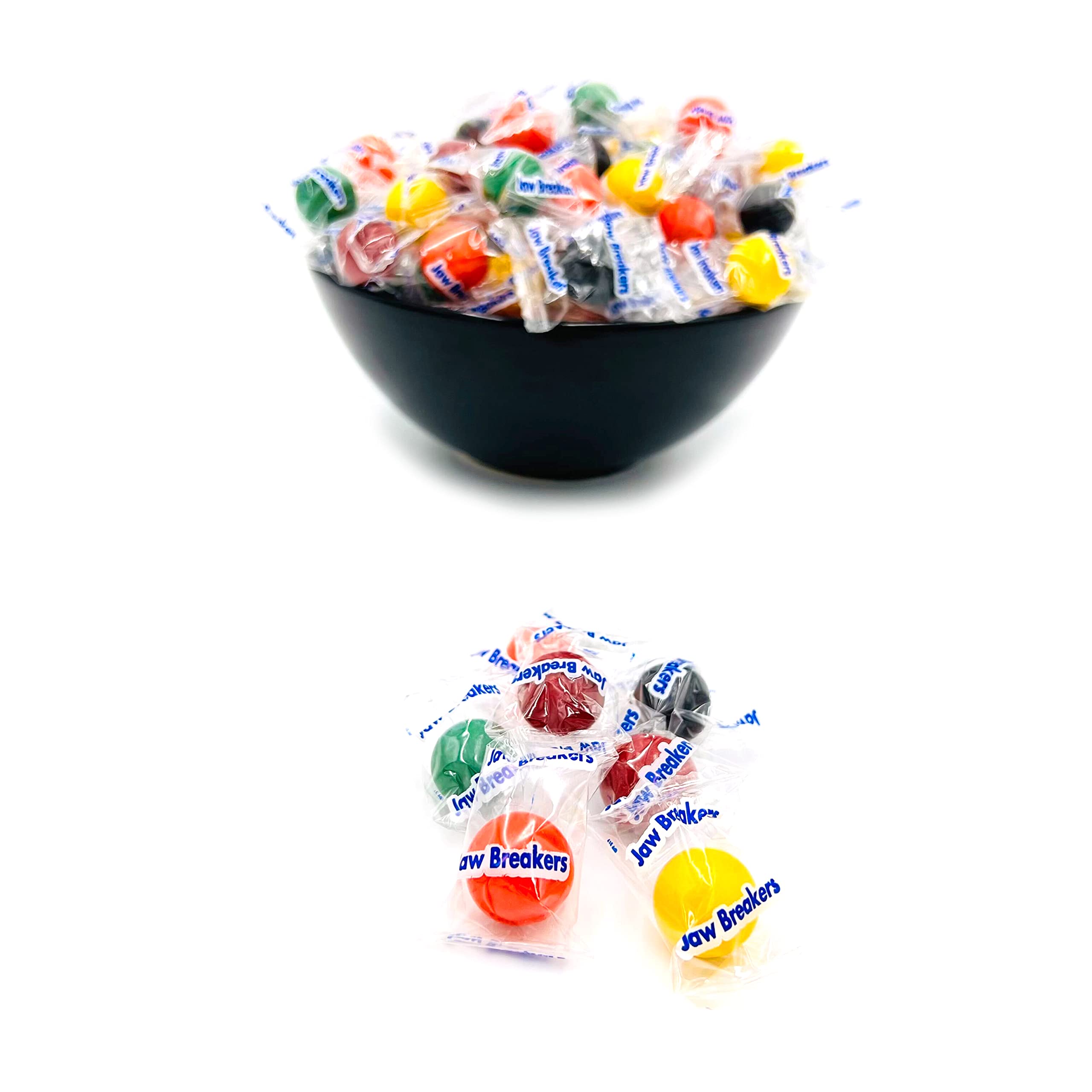 Mua Jawbreakers Mini Hard Candy Fruit Flavored Assortment (2 Pound Bag ...