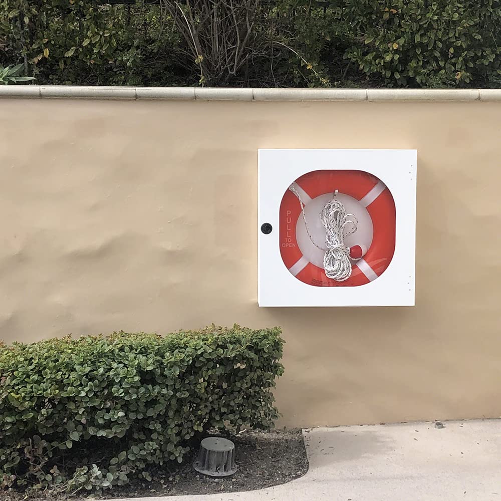 Aquatic Technology Safety Station Cabinet Equipped With 24 Inch USCG ...