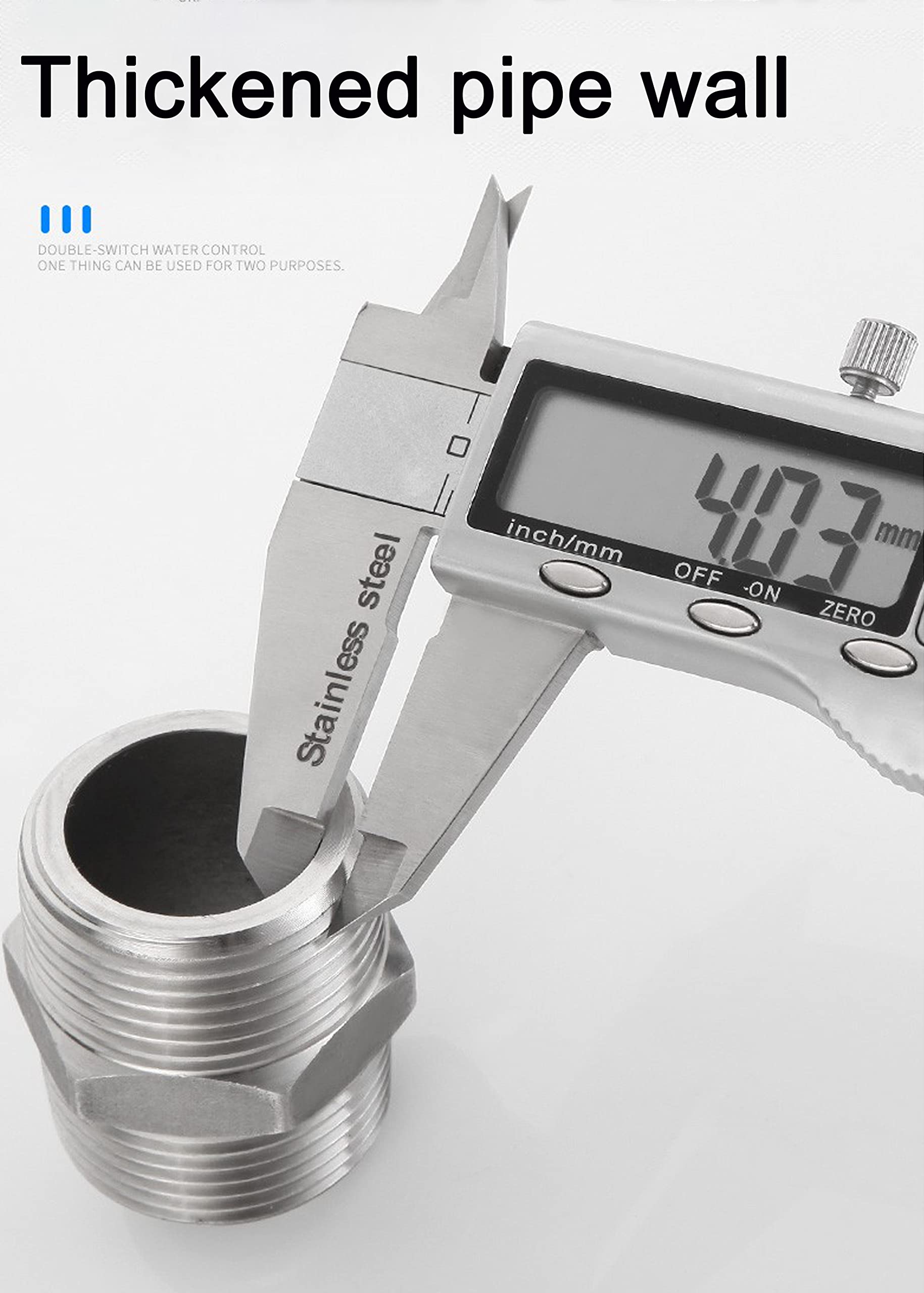 Mua 4PCS Hex Nipple 1" x 1" Male Pipe Fittings, 304 Stainless Steel 1 inch NPT Male Threaded ...