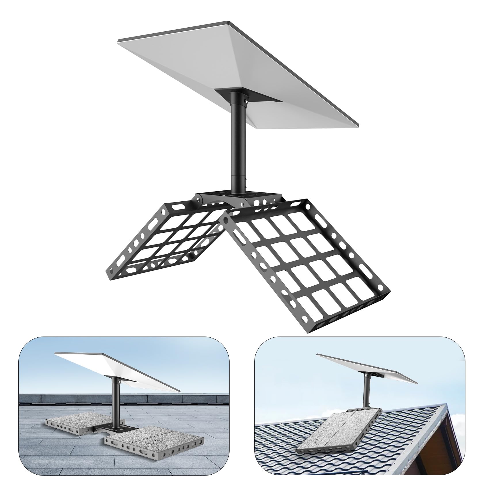 Starlink Gen 3 Roof Ridge Mount, 360° Rotatable Starlink Gen 3 Mounting ...