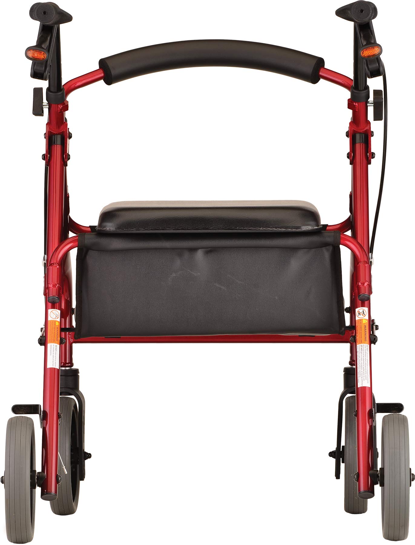 NOVA Medical Products Zoom Rollator Walker With Seat Height, 20 Inch ...