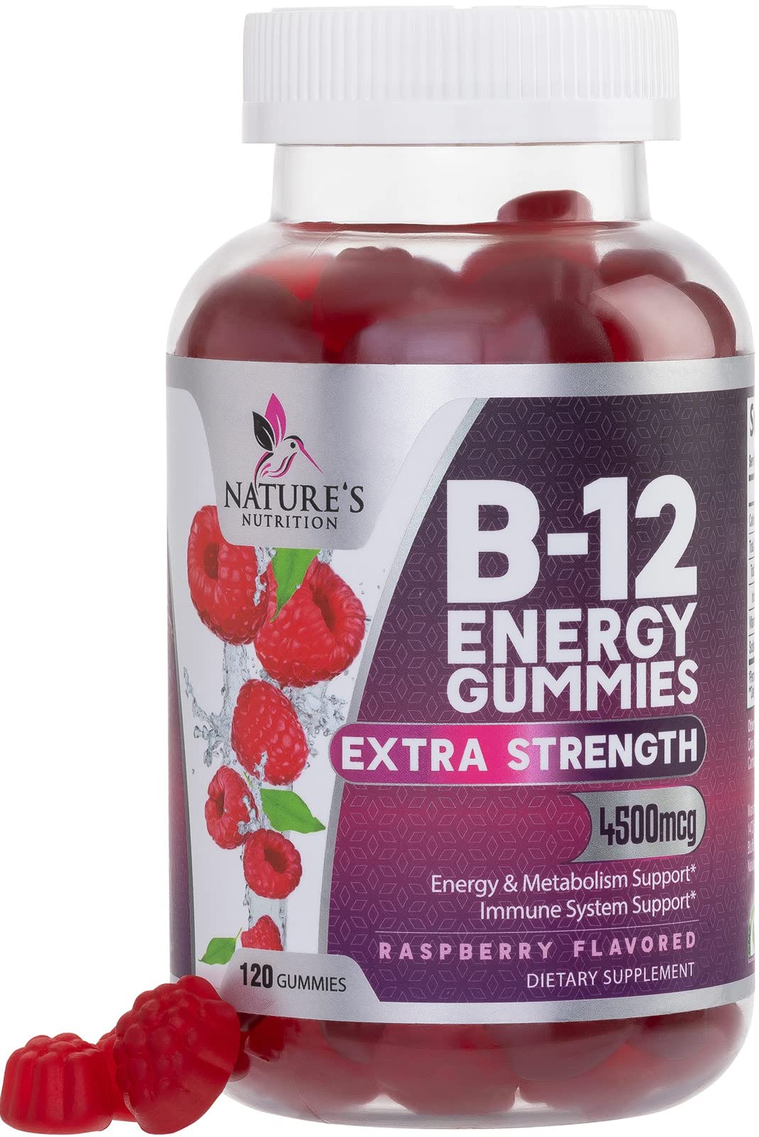 Mua Vitamin B12 Energy Gummies - Extra Strength 4500 mcg Energy Chews ...