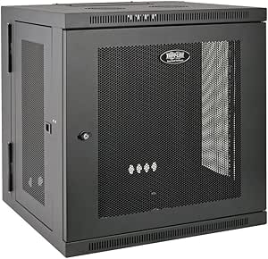 Amazon.com: Tripp Lite 12U Wall Mount Rack Enclosure Server Cabinet ...