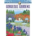 Amazon.com: Creative Haven Gorgeous Gardens Coloring Book (Adult ...