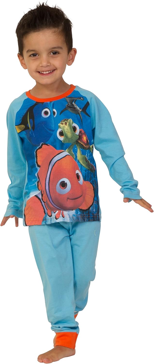 Disney Pyjamas Finding Nemo Disney Pjs Boys Pyjamas 2 to 5 Years (4-5 ...