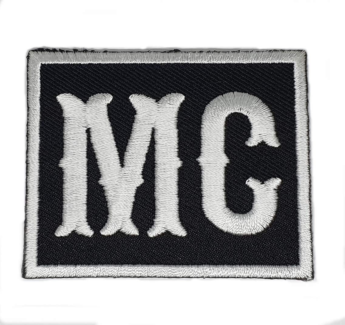 MC Motorcycle Motorrad Club Biker Logo aufnaher Patch: Amazon.de ...