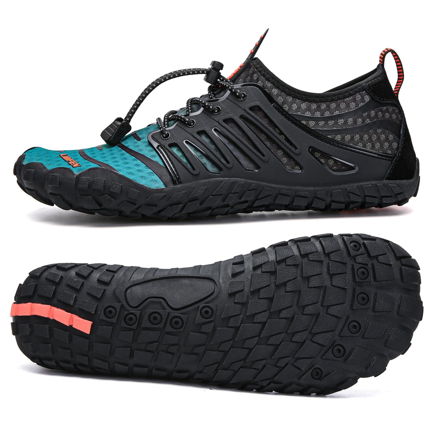 UBFEN Water Shoes Aqua Swim Shoes Mens Womens Beach Sports Quick Dry ...