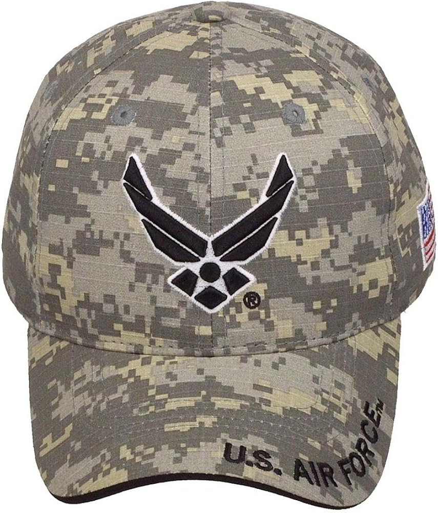 Amazon.com: Official Licensed US Air Force with US Flag Adjustable Back ...