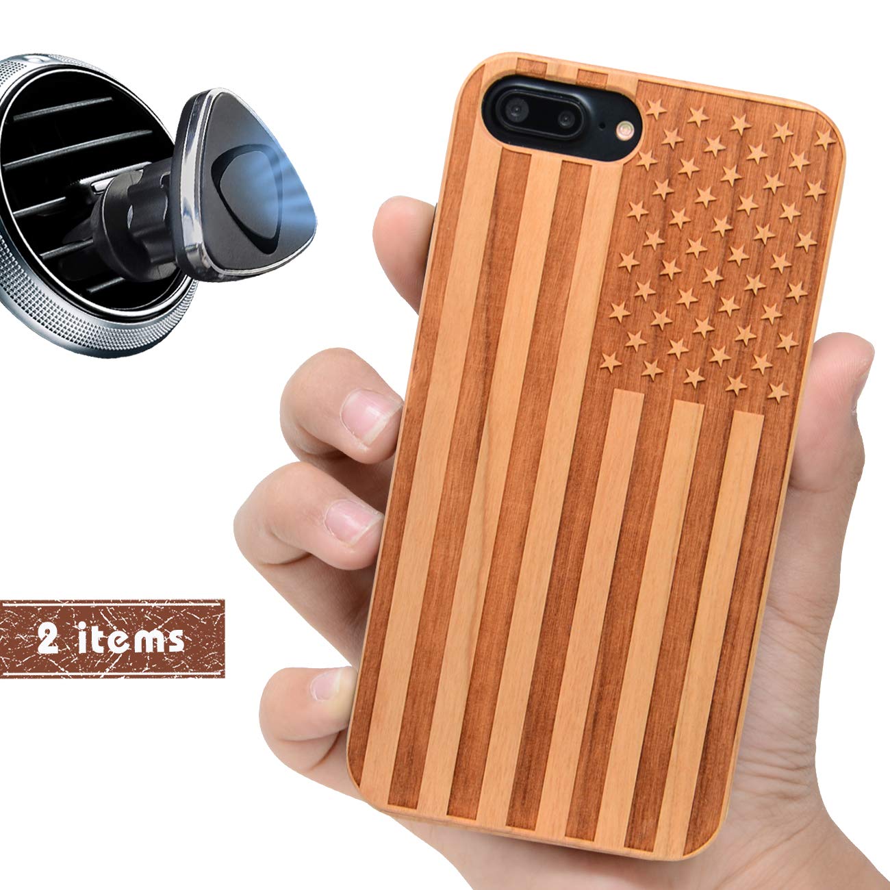 Custom iPhone 7 Plus Case and Magnetic Car Mount – iProductsUS ...