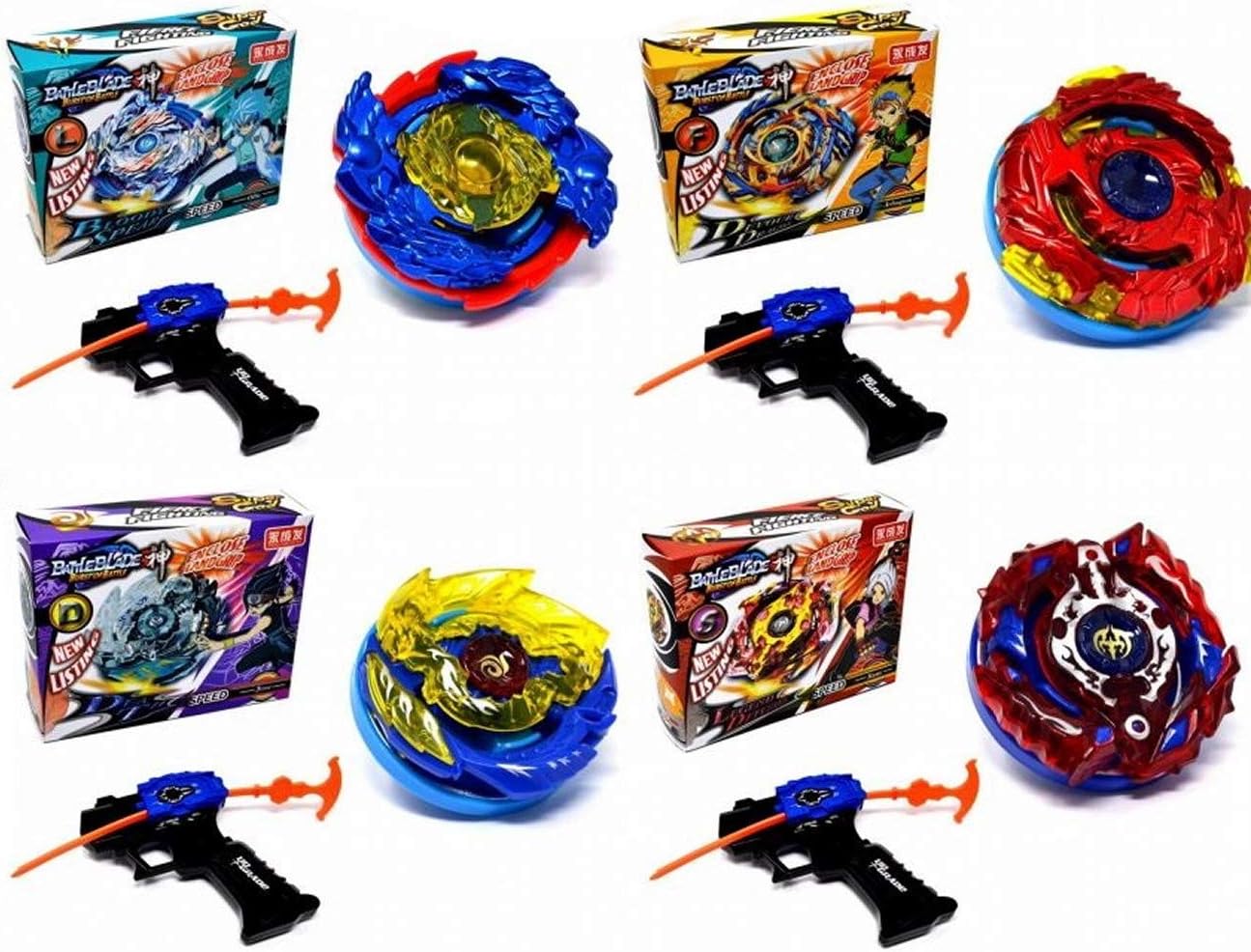4 blade arena stadium set . burst top gyro Spinning Top battle blade ...