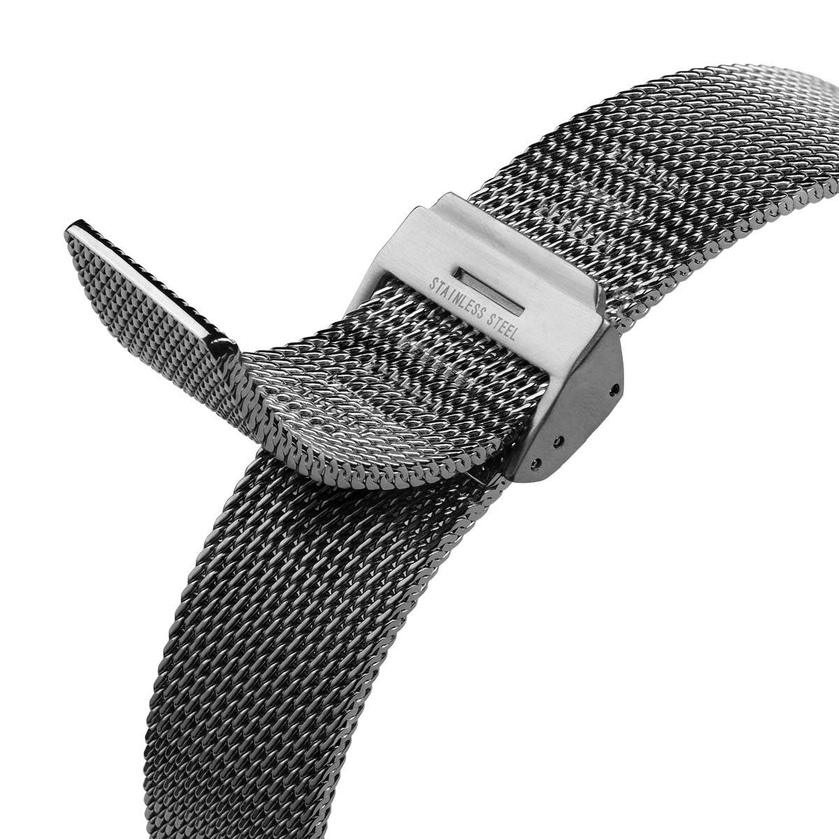 Mua WatchGecko Oblique Milanese Mesh Watch Strap, Unique Diagonal ...