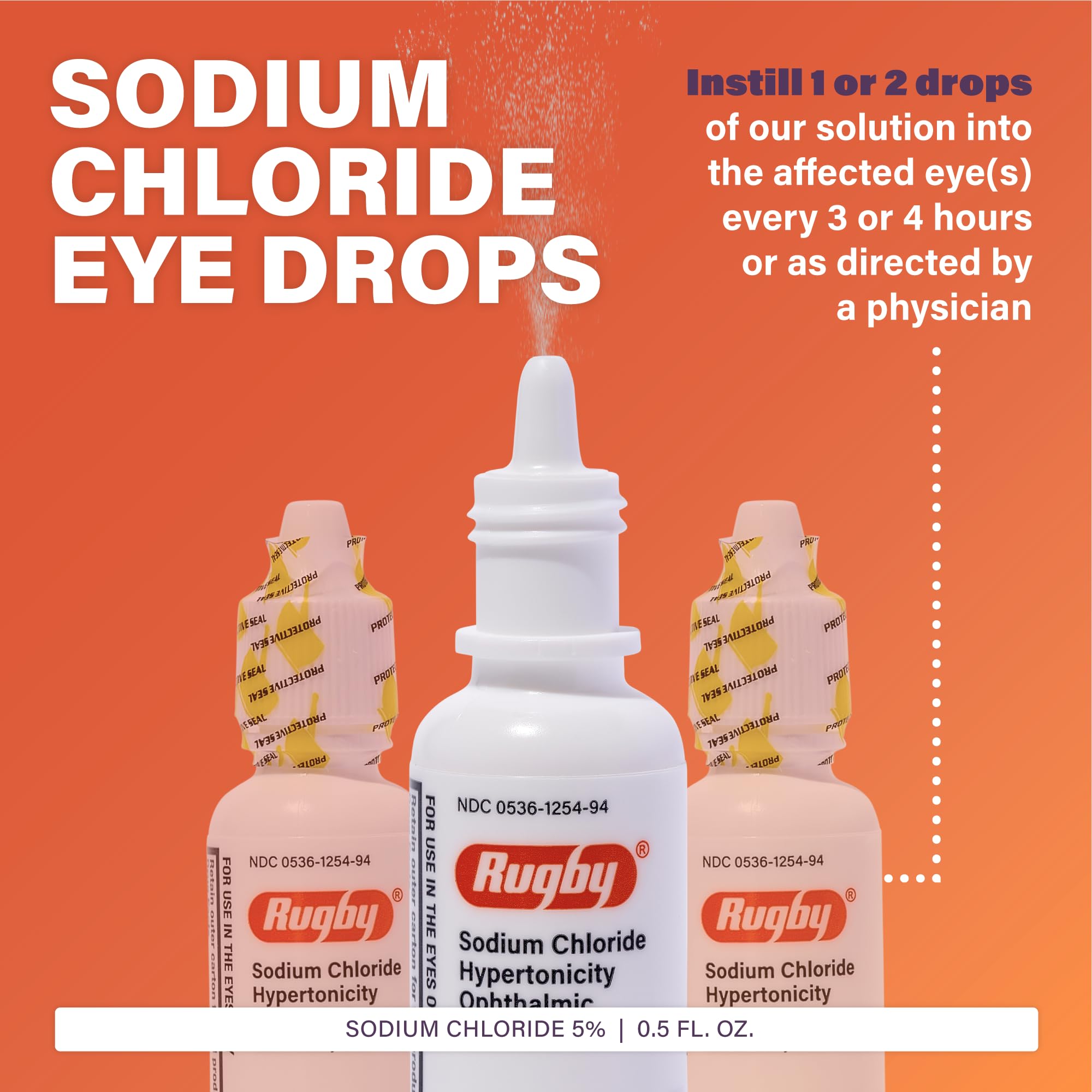 Mua Rugby Sodium Chloride Hypertonicity Ophthalmic Eye Solution 5% ...