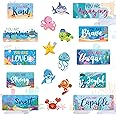 Amazon.com: Whaline 26Pcs Under The Sea Bulletin Board Decoration Ocean ...