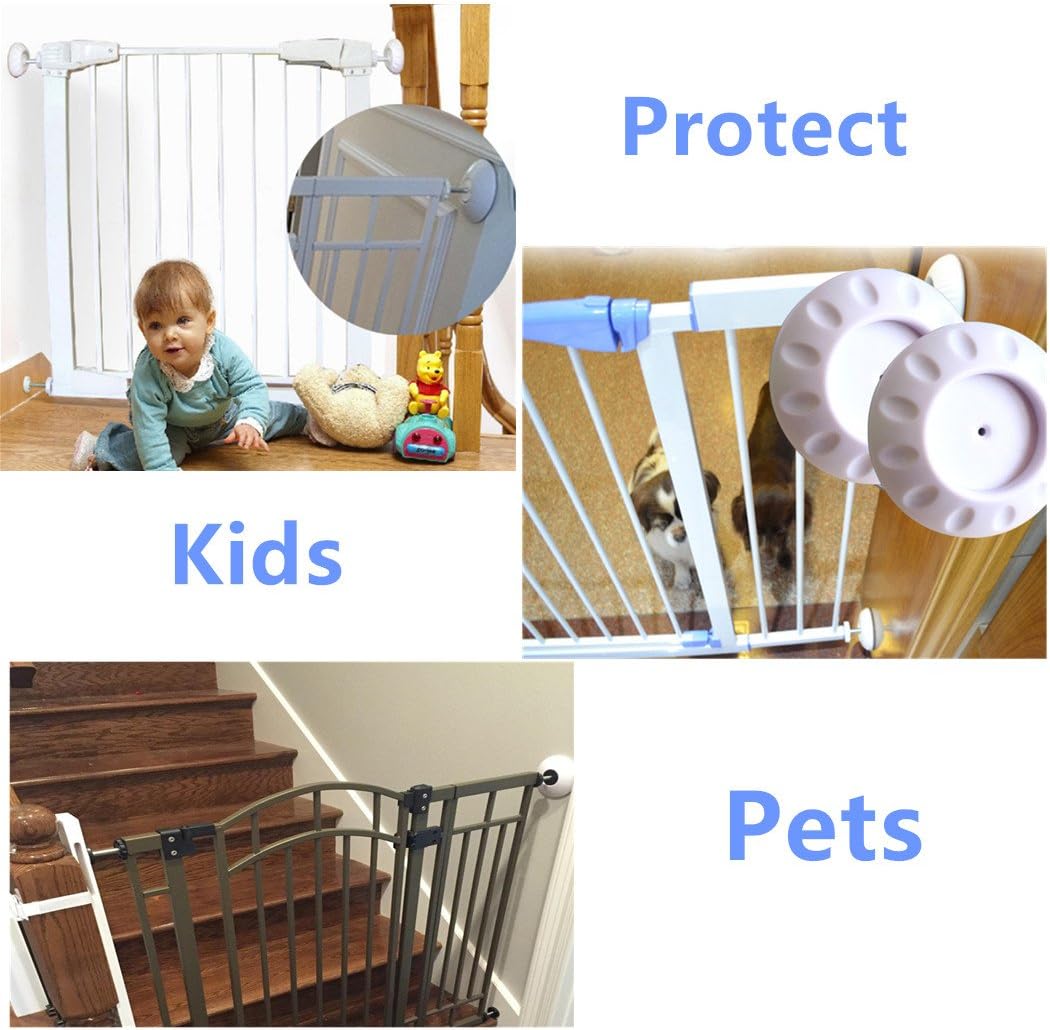 4pcs Wall Gate Protector for Baby and Dogs Wall Surface Protect Saver ...
