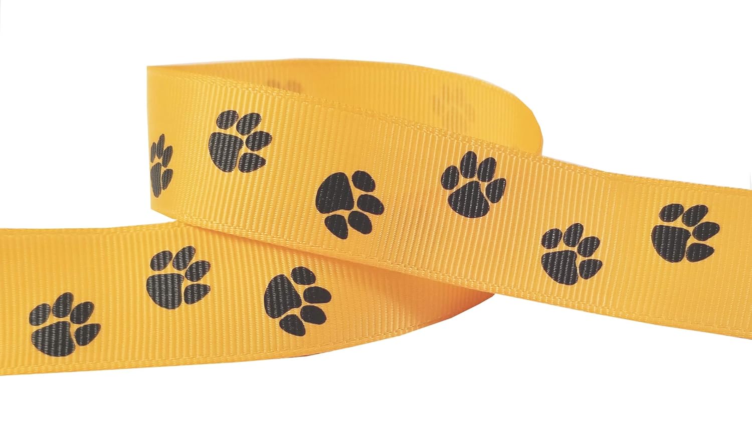 Amazon.com: Q-YO Paw Prints Ribbon for Crafts-High School Spirit ...