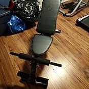 Marcy Multi-purpose Adjustable Utility Bench for Full Body Workout SB ...