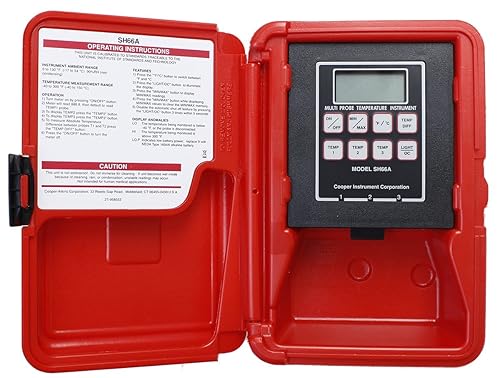 Cooper-Atkins SH66A-ONLY-E Multi-Temperature 3 Zone Thermistor ...