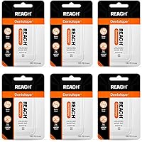 Amazon.com: Reach Dentotape Waxed Dental Floss with Extra Wide Cleaning ...