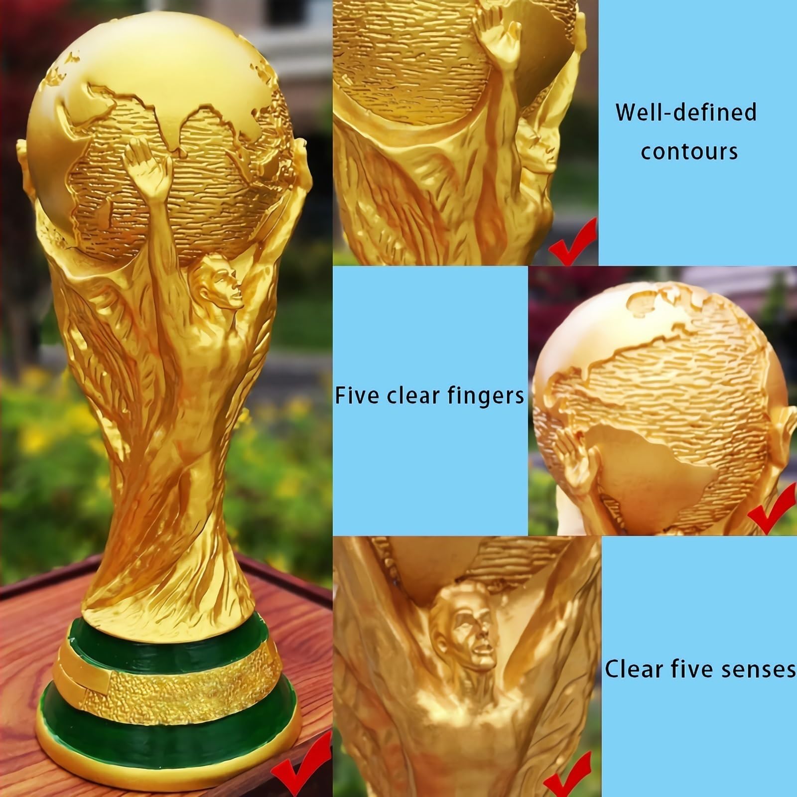 Mua World Cup Trophy - World Cup Collectible Replica of Gold Resin ...