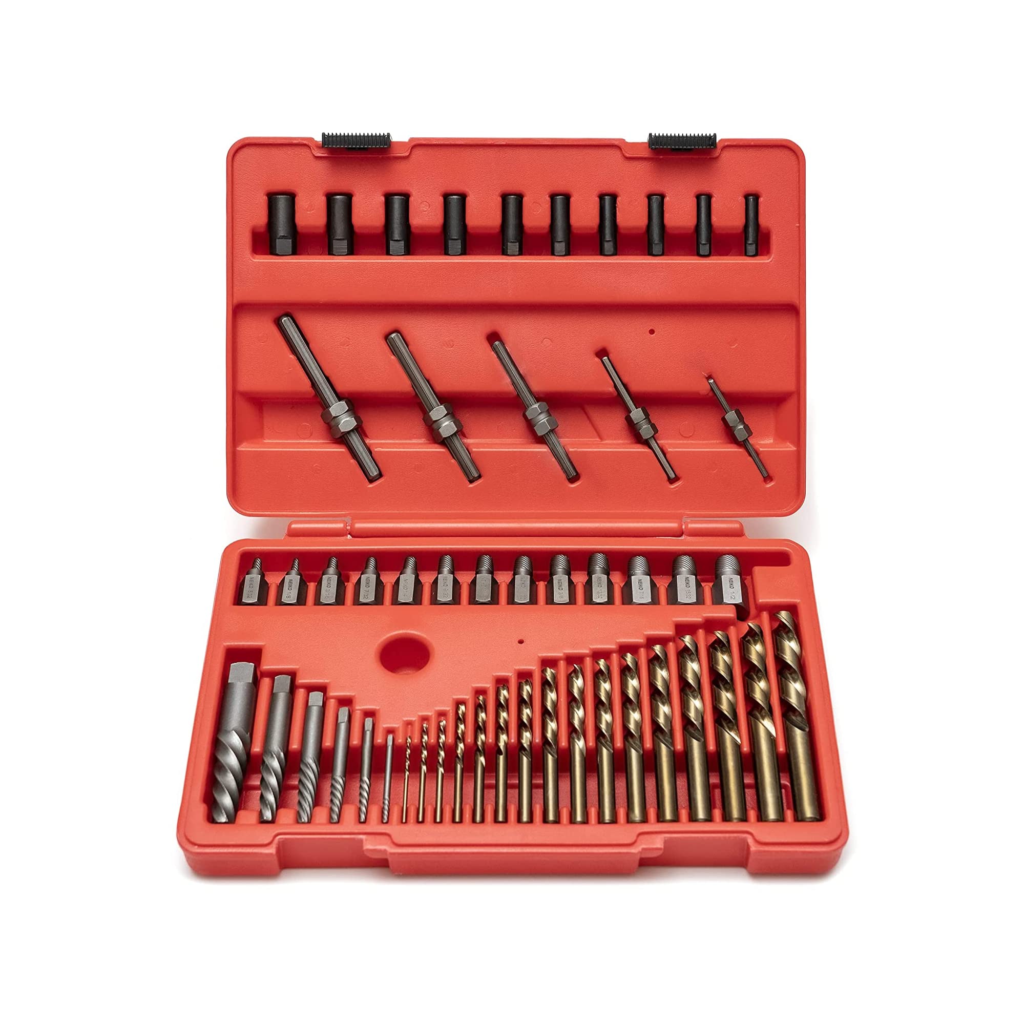 NEIKO 04202A Master Screw Extractor | 55 Pieces Broken Bolt Remover ...