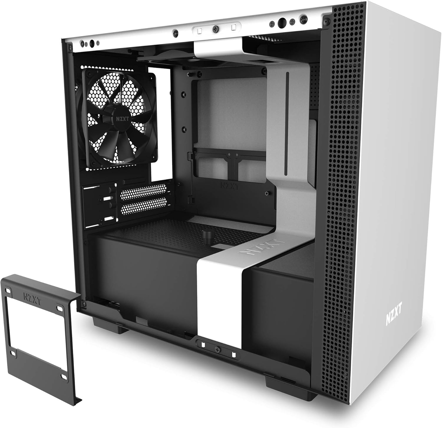 NZXT H210i, Mini-ITX PC Gaming Case, Front I/O USB Type-C Port ...