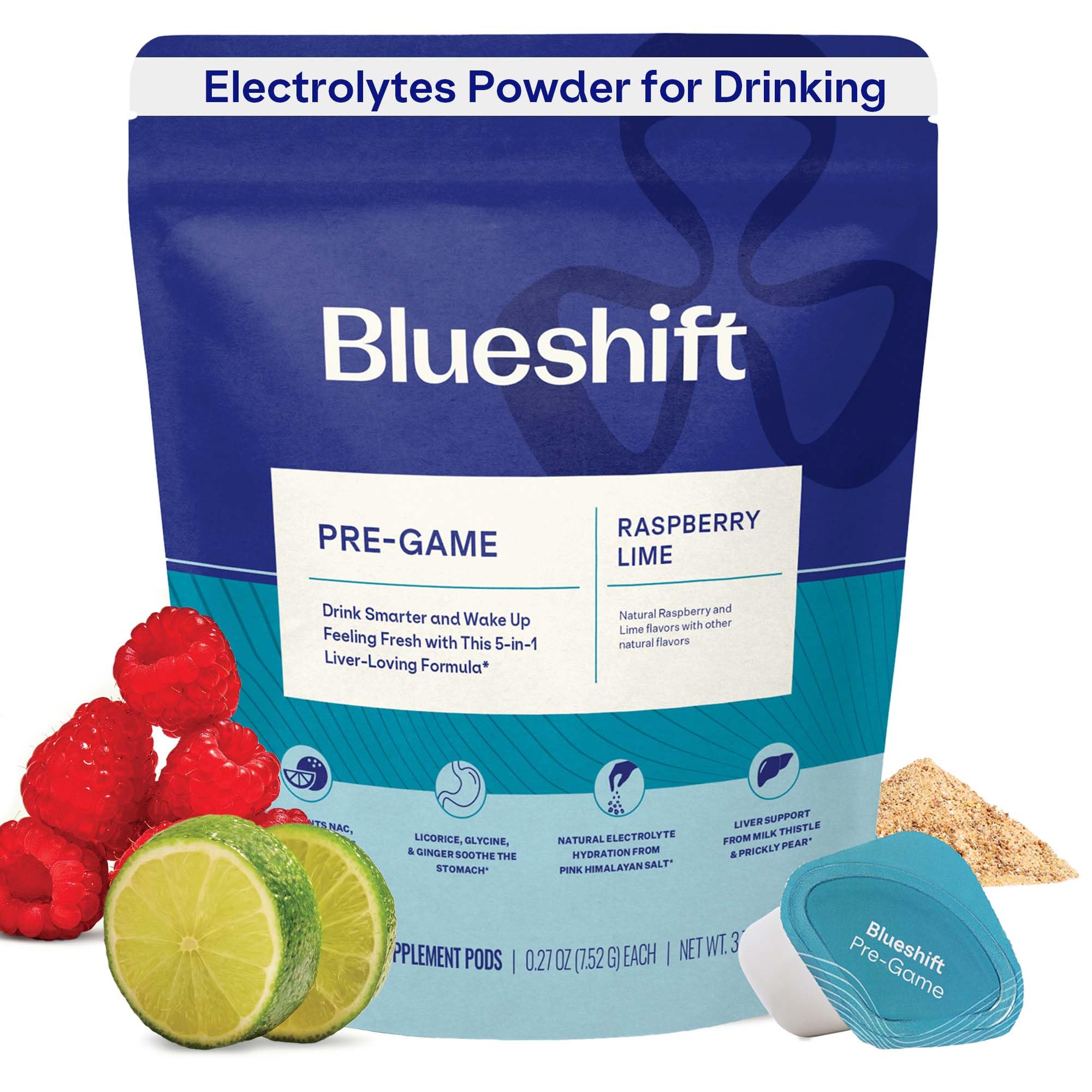 Mua Blueshift Pre-Game - Pre Drinking NAC Supplement, Electrolytes ...