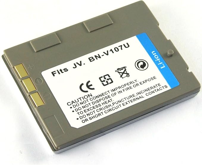 SHINNTTO BN-V107U Li-ion Replacement Battery for JVC: Amazon.co.uk: Camera & Photo