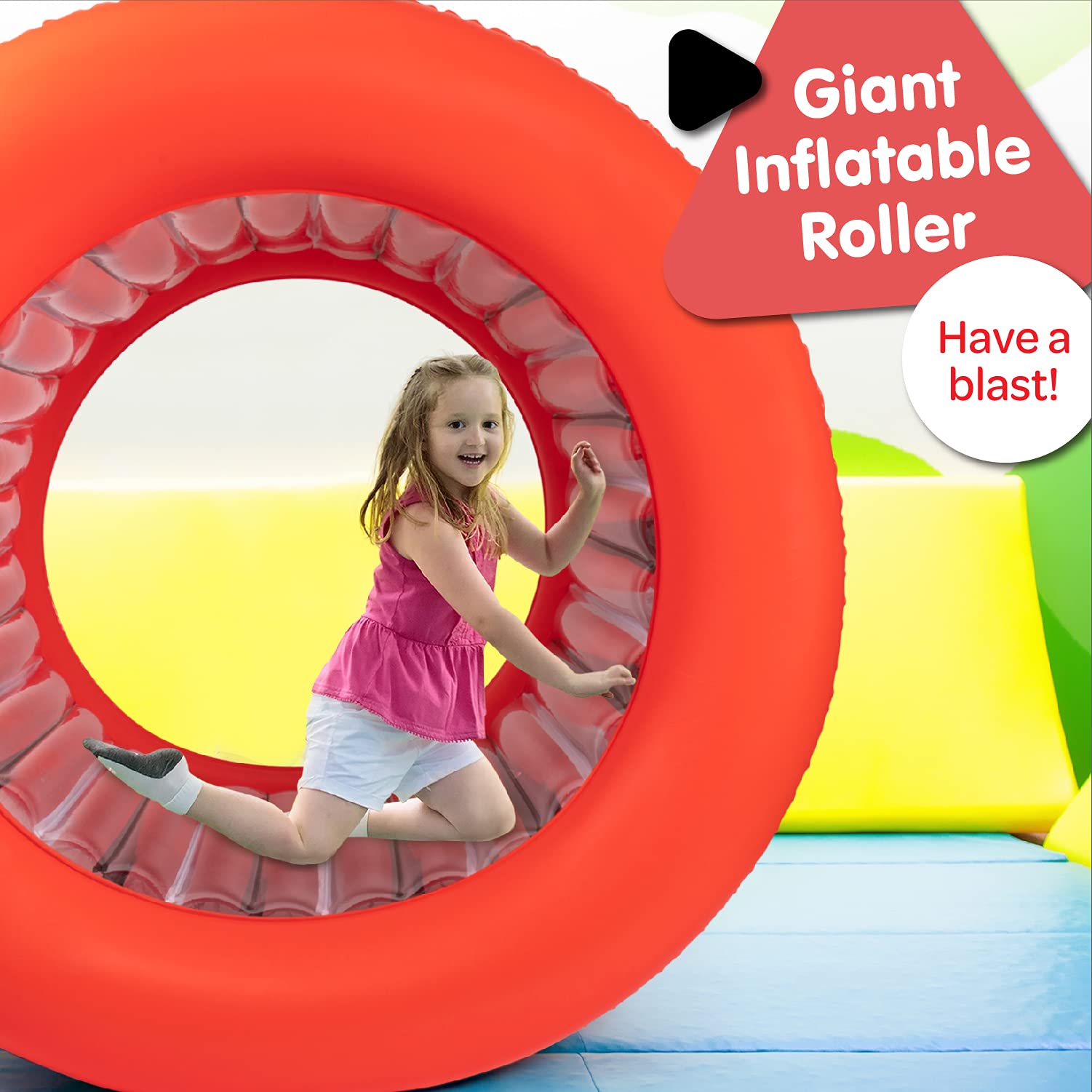 Mua Giant Hamster Wheel Human | 65" Diameter | Inflatable Rolling Wheel ...