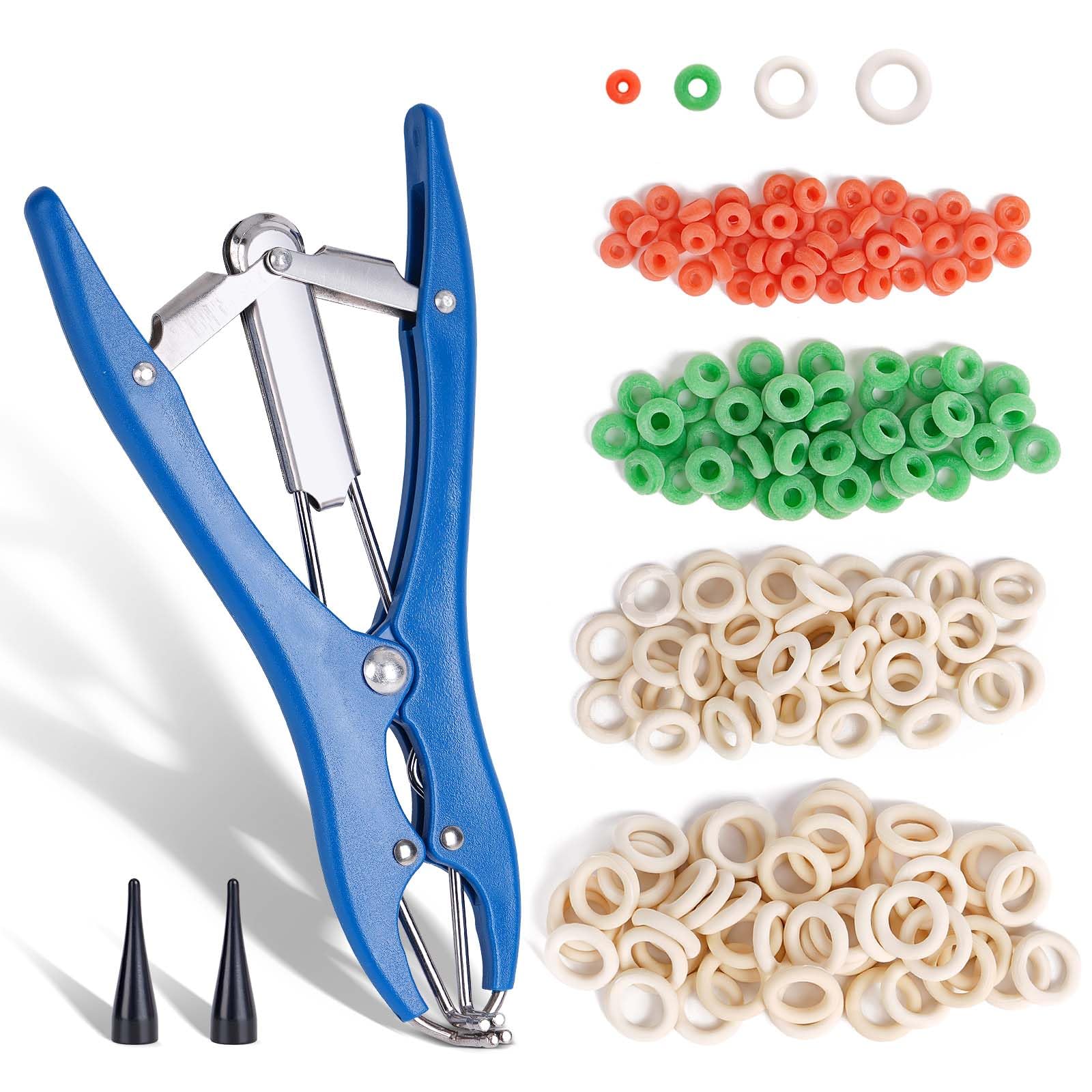 Mua Livestock Castration Bander with 4 Different Sizes of Castrator Rings for Goats Lambs Sheeps ...