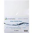 SmartSolve IT118698 Water-Soluble Paper, White (Pack of 10) : Amazon.ca ...