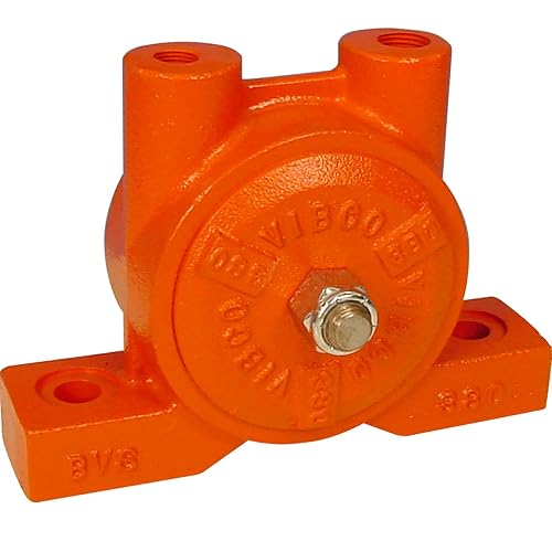 VIBCO BVS-380 Silent Pneumatic Turbine Vibrator, 670 lb. Force, 5000 ...