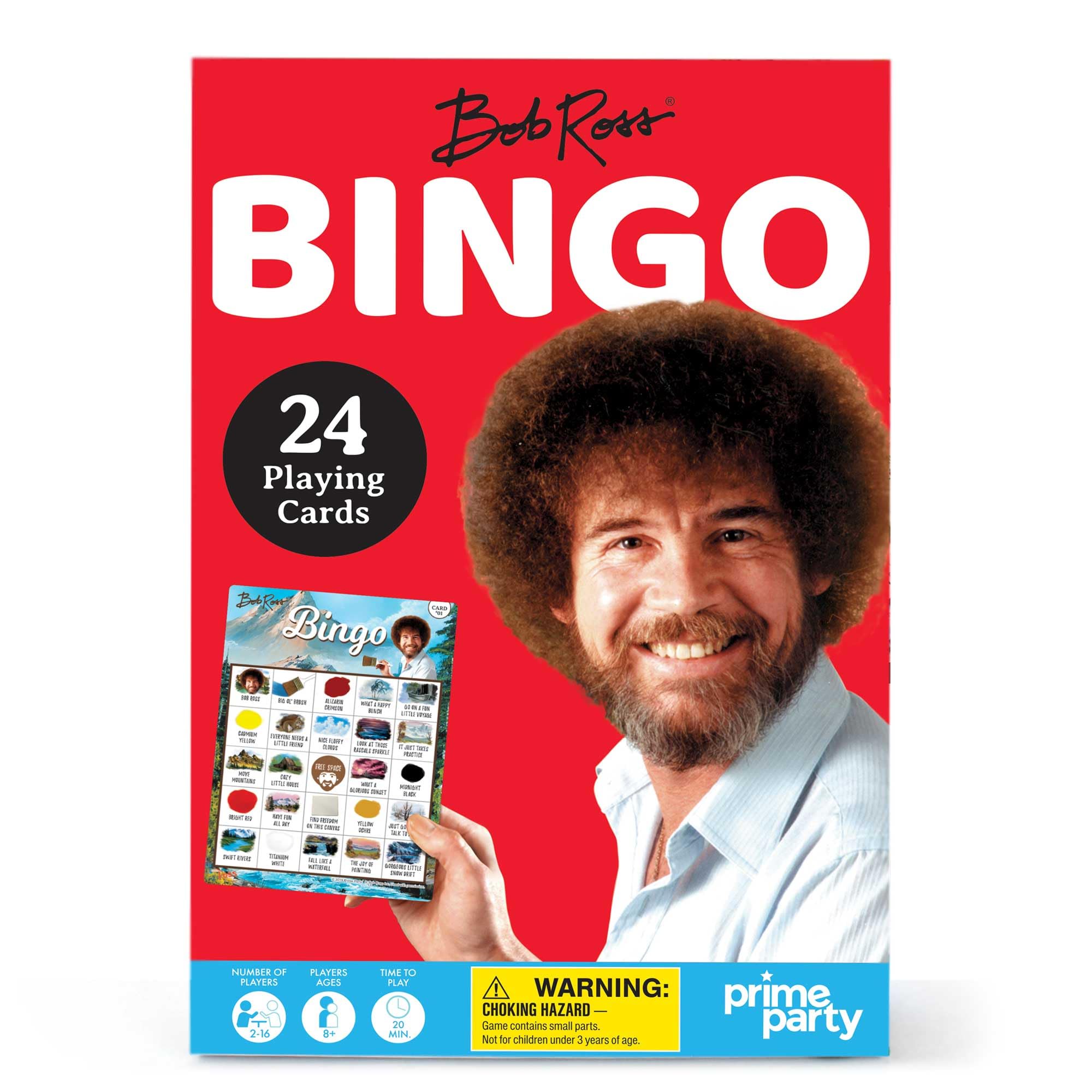 Mua Bob Ross Bingo Board Game (24 Players) Idea for Artists, Teachers ...