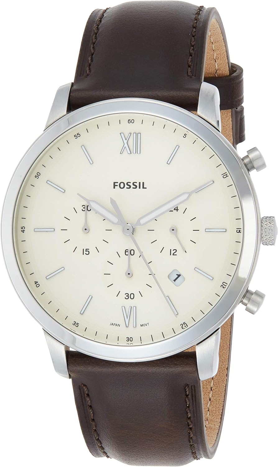 Fossil Men's 'Neutra Chrono' Quartz Stainless Steel and Leather Casual ...