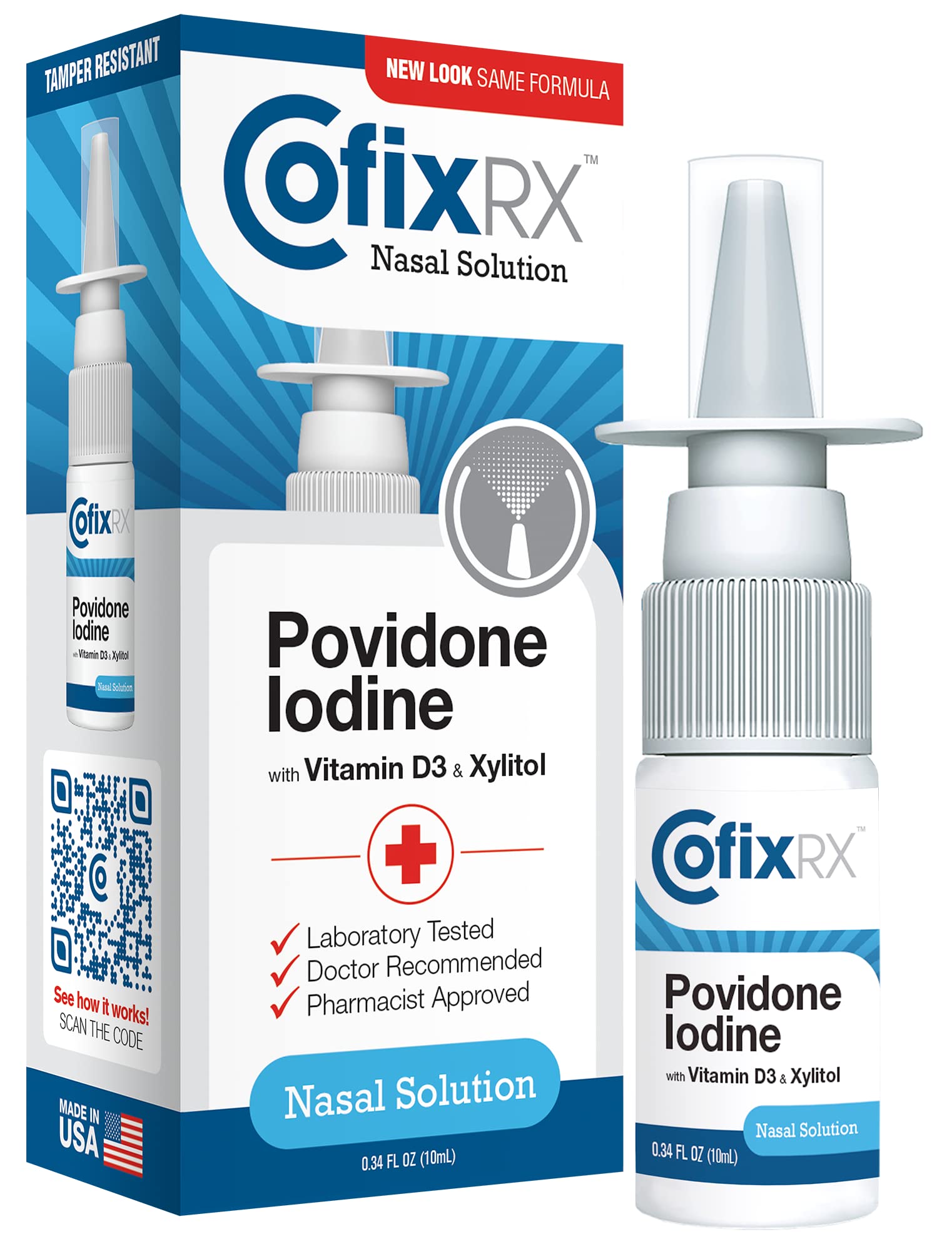 Mua CofixRX Antiviral Nasal Spray and Immunity Boost, 10ml, Povidone ...
