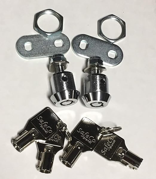 SafeCo Brands SC58CL 5/8" Cam Lock High Security Tubular"Ace" Keys ...