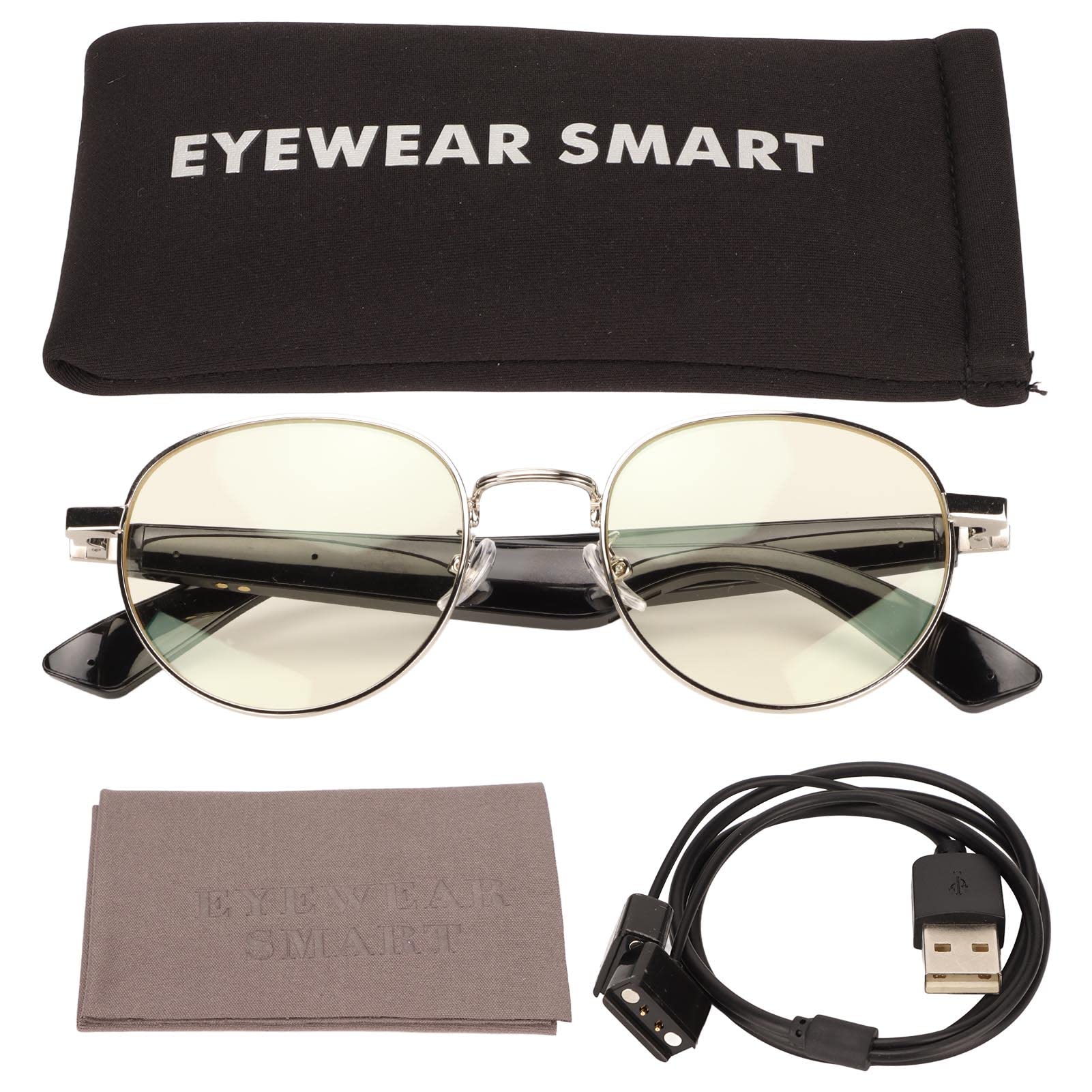 Mua Smart Glass, HIFI Stereo Open Ear Bluetooth Audio Smart Glass IPX4 ...