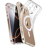 Amazon.com: KANGHAR Magnetic Case Designed for iPhone 15 Pro Max for Women Girls Luxury Plating ...