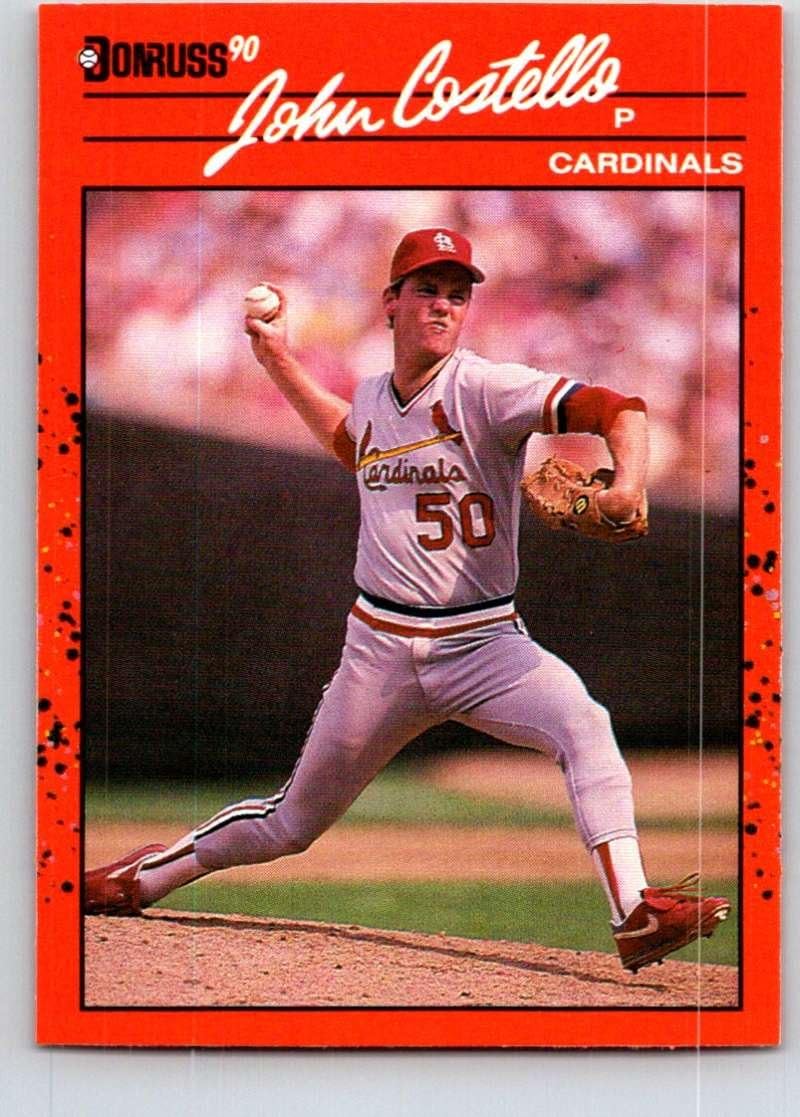 Amazon.com: 1990 Donruss #555 John Costello Mint Baseball MLB Cardinals ...