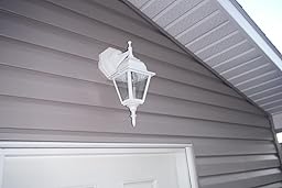 Arlington 8141-1 Vertical Siding Lamp Mounting Kit with Built-in Box ...