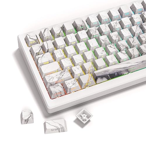 XVX PBT Keycaps - Shine Through Keycaps, Side Print Custom Keycaps 75 ...