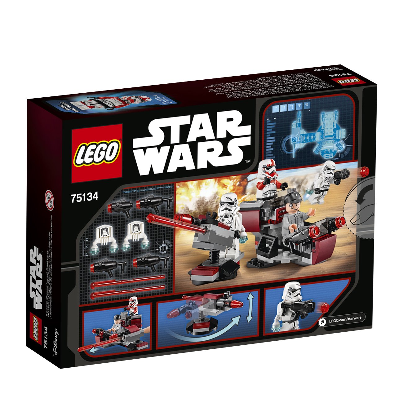 LEGO Star Wars 75134 Galactic Empire Battle Pack (109 Piece) on Galleon ...