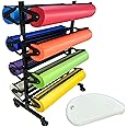 Amazon.com: Paper Roll Holder, Dispenser Rack and Cutter - 8 Racks for ...
