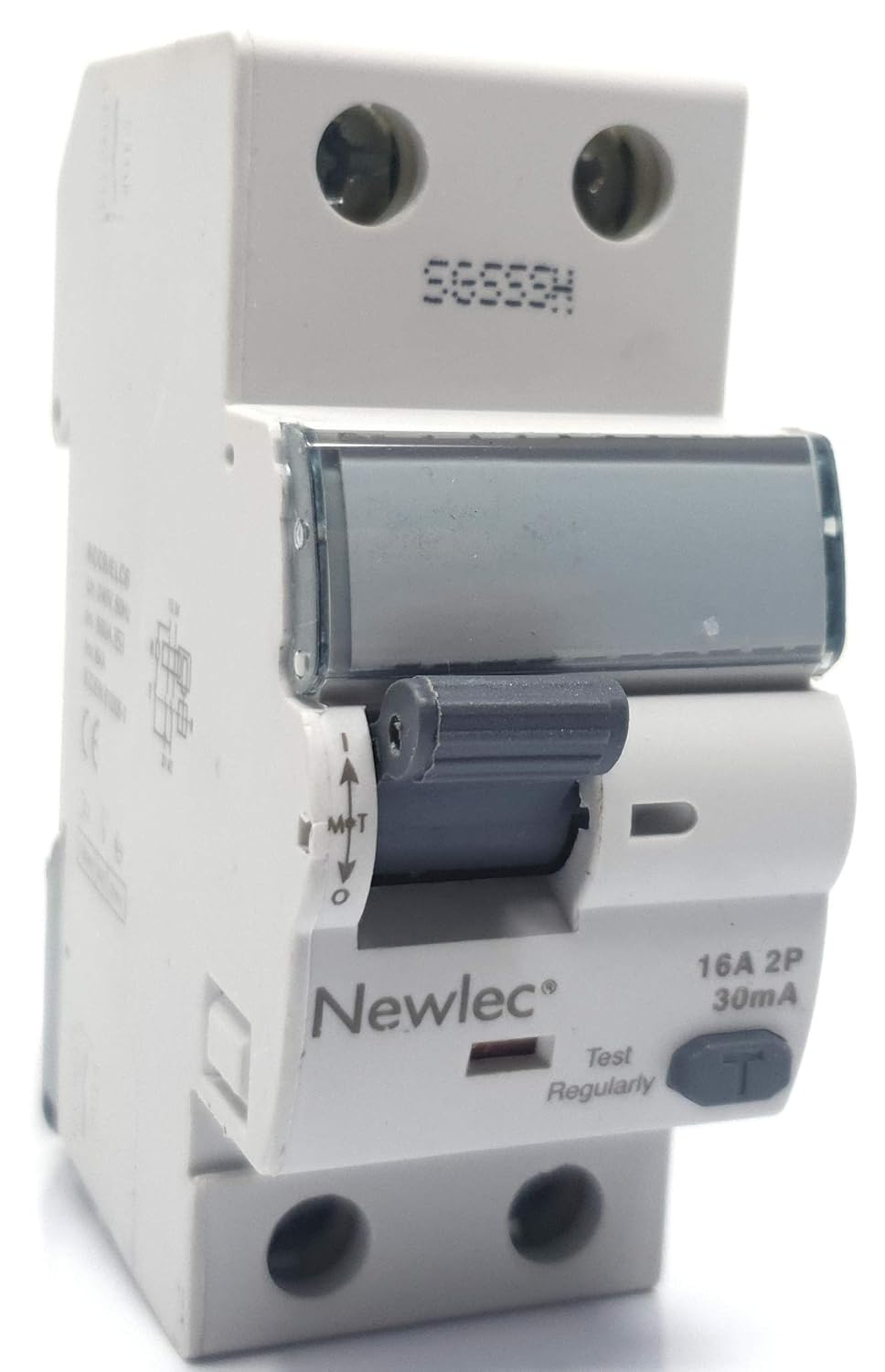 Newlec RCCB 16 Amp 30mA 6KA Double Pole - 2P RCD Circuit Breaker With ...